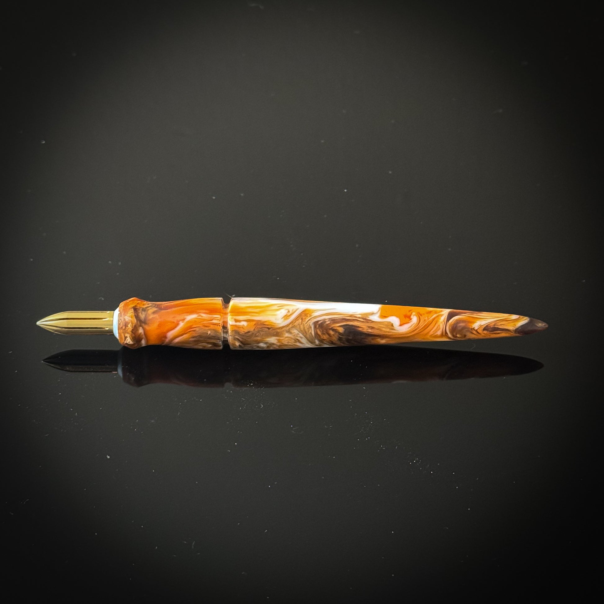 Orange You Tired of Me Yet Mini Nib Holder Low Lustre Finish – River ...